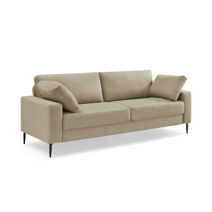 Corrigan Studio® Jeses Minimore Modern Style Etta 84.3" Mid-Century Modern Design Sofa & Reviews ...